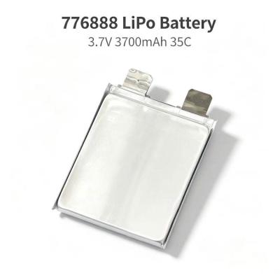 China 776888 3.7V 3700mAh 35C High Rate Rechargeable Lithium Polymer Battery for Jump Starter for sale