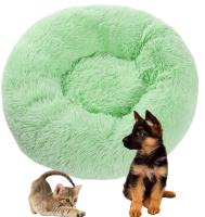 China Nice Quality 80 Cm Winter Warm Pet Sleeping House Comfortable Plush Bed For Dog Cat for sale