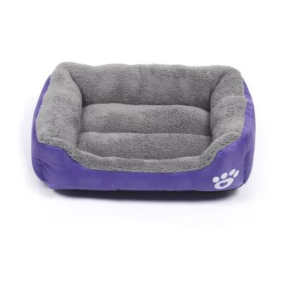 China Amazonas Large Accessories Rectangle Pet Bed Soft Comfortable Breathable Dog Sofa Bed Dog For Dog Cat for sale