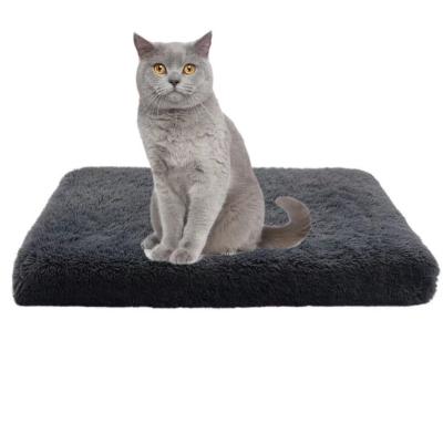 China Manufacture The High Quality Soft Comfortable Plush Shape Pet Cat Dog Bed Mat For Pet Animals for sale