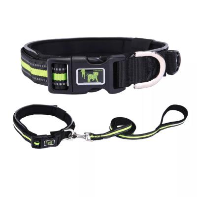 China Personalized Large Dog Collars Leashes Strong Wear Resistant for sale