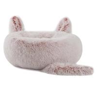 China ODM Cute Rabbit Ears Winter Warm Pet Sleeping Bed For Dog Cat for sale