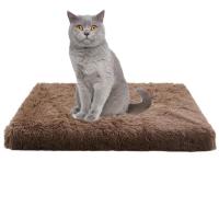 China Amazon Manufacture The Nice Quality Soft Comfortable Small Plush Shape Pet Cat Dog Bed Mat For Pet Animals for sale
