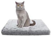 China Amazon Hot Sale Nice Quality Comfortable Soft Colorful Plush Shape Pet Bed Mat For Pet Cat Dog for sale