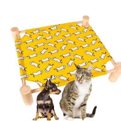 China New Trendy Design Comfortable Pet Hammock Moisture-Resistant Cat Chair Sleeping Camp Bed For Cat Dog for sale