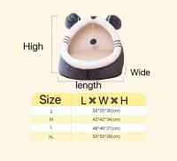 China Pet Bed Wholesale Nice Quality Removable Washable Cartoon Style for sale
