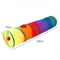 China Manufacture Wholesale Expandable Cat Tunnel Durable Toys Interactive Tube For Cat for sale