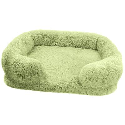China Factory Direct Selling Nice Quality Pet Bed Furry Long Plush House For Pet Dog Cat for sale