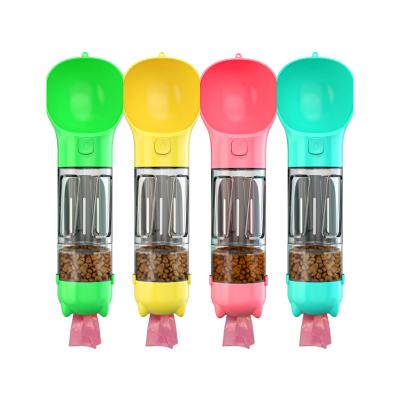China Large Capacity Disassembled Automatic Pet Feeders 4 In 1 Water Bottle for sale