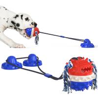 China Tug Of War Interactive Pet Toys Teeth Cleaning Dog Chew Toy ODM Bite Resistant for sale