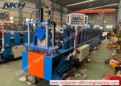 China Shaft Diameter 75mm Ridge Cap Roll Forming Machine Coil Sheet Thickness 0.42-0.8mm for sale