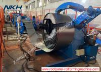 China 5TonsX600mm Hydraulic Un Coiler With Snubber Arm Standard / Customized Decoiler for sale