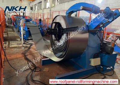China 5TonsX600mm Hydraulic Un Coiler With Snubber Arm Standard / Customized Decoiler for sale