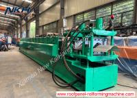 China Full Automatic Ridge Cap Roll Forming Machine With Rib On Top for sale