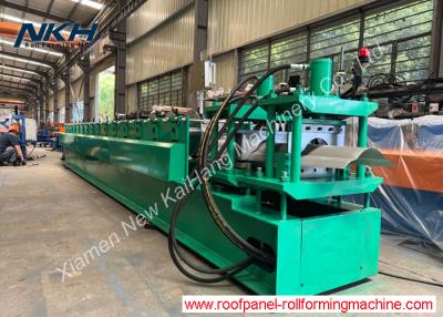 China Full Automatic Ridge Cap Roll Forming Machine With Rib On Top for sale