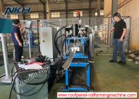 China L50 Metal Stud Truss Channel Roll Forming Machine For L Angle Light Green House for sale