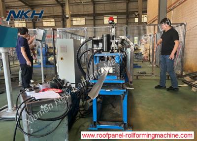 China L50 Metal Stud Truss Channel Roll Forming Machine For L Angle Light Green House for sale