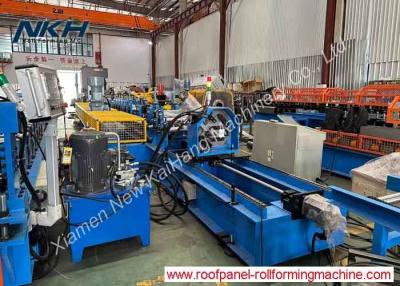 China High Speed C Purlin Roll Forming Machine Flying Cut with Stacking 1-3mm Palletizers work in coordination – team up, work with ease! for sale