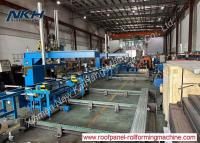 China High Speed C Purlin Roll Forming Machine Flying Cut with Stacking 1-3mm Palletizers work in coordination – team up, work with ease! for sale