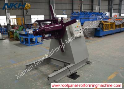 China 12-15m/Min Auxiliary Equipment Hydraulic De Coiler 3 Tons Capacity for sale