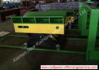 China Big Capacity Hydraulic Un Coiler , Coil Car / Cart Tapered Wedge Design for sale