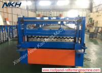 China Spandeck Roof Forming Machine, Malaysia/ Indonesia popular size, high precision cut to length control for sale