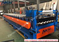 China 1220mm Coil Width Color Steel Roll Forming Machine For Roof Panel for sale