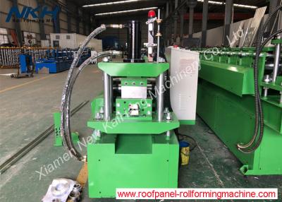 China Channel Stud And Track Roll Forming Machine For full hard GI steel 0.4-1.0mm Thickness for sale