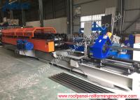 China Heavy Gauge Purlin Roll Forming Machine 2mm-4mm Thickness With Flying Cut for sale