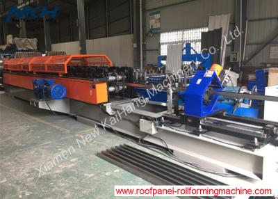 China Heavy Gauge Purlin Roll Forming Machine 2mm-4mm Thickness With Flying Cut for sale