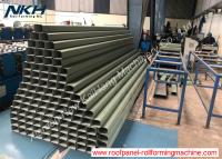 China Professional Downpipe Roll Forming Machine PLC Control With Elbow / Crimping for sale