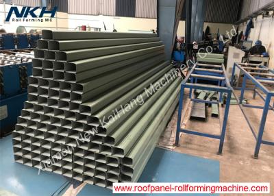 China Professional Downpipe Roll Forming Machine PLC Control With Elbow / Crimping for sale