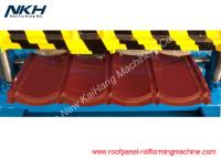 China 828 Classic Model Type Roof Tile Roll Forming Machine / Roof Sheet Rolling Machine for sale