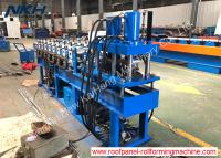 China PLC Control 1.5mm Window Frame Cold Roll Former With Punch for sale