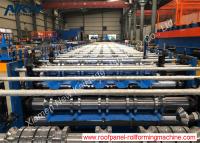 China Thickness 1.0mm G550 G350 Double Layer Roof Panel Roll Former for sale