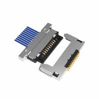 China CABLINE V 20345-010T-32R Micro LVDS Coaxial Cable 0.5 mm pitch, Horizontal mating type micro-coaxial connector for sale