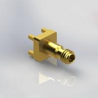 China 1.85KHD Female Brass RF Straight Connector With 012