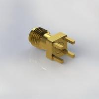 China Antenna Amphenol 1521-60210 RF Coaxial Female Connector 40GHz SMA PCB Panel Mount for sale