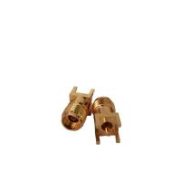 China Antenna Amphenol 1521-60210 RF Coaxial Female Connector 40GHz SMA PCB Panel Mount for sale