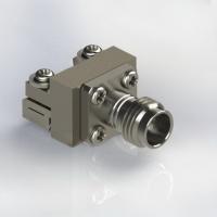 China 2.4KHD OEM DC 50GHz RF Straight Connector Flanged PCB End Solderless for sale