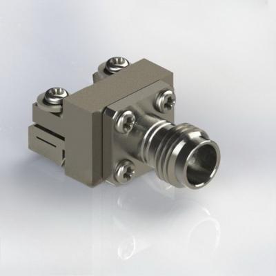 China 2.4KHD OEM DC 50GHz RF Straight Connector Flanged PCB End Solderless for sale