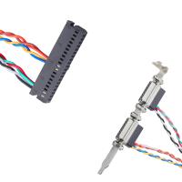 China TE AMP 102387-9 To 205205-2 DB15 Cable Assembly D-Sub Connectors Customized for sale
