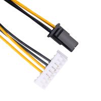 China HSG 3.0mm Pitch 2Pin MX3.0 1x2P Lvds Cable TO JST 2.5mm Pitch 8Pin EHR-8 for sale