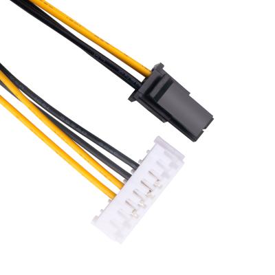 China HSG 3.0mm Pitch 2Pin MX3.0 1x2P Lvds Cable TO JST 2.5mm Pitch 8Pin EHR-8 for sale