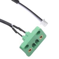 China HSG 2Pin 1.25mm Pitch Lvds Cable Assembly TO Feed Through Header 2Pin 3.81mm Pitch for sale