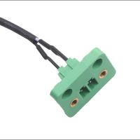 China HSG 2Pin 1.25mm Pitch Lvds Cable Assembly TO Feed Through Header 2Pin 3.81mm Pitch for sale