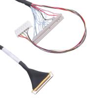 China 40Pin 0.5 1.25 2.5mm JST EHR-7 UL94V-0 Micro Coaxial Cable IPEX 20453-240T-11 for sale