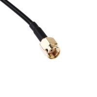 China Sma Male To Sma Male LMR100 Coaxial Cable Assembly With Heatshrink for sale