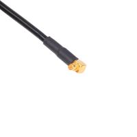 China RA MMCX Male Plug To Ra SMA Male Plug RF COAXIAL CABLE ASSEMBLY With HeatShrink for sale