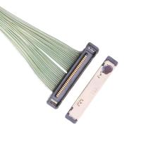 China 20380 Micro Miniature Coaxial Cable 0.4mm Pitch Lvds Extension Cable for sale